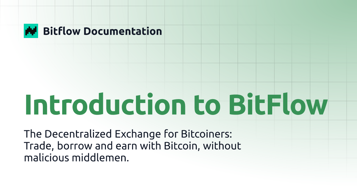 Introduction to BitFlow | Bitflow Documentation